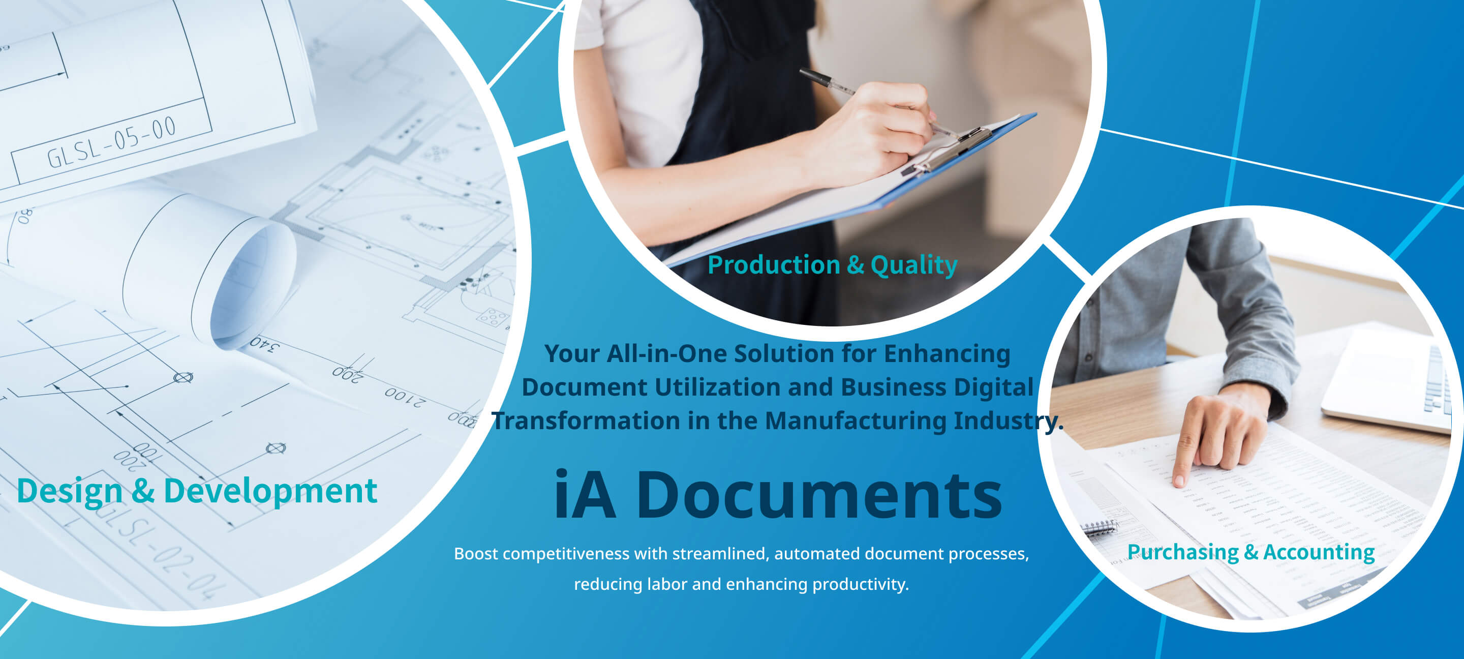 Manufacturing | Document Management | AI OCR | Business DX | iA Documents